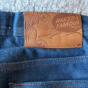 Naked & Famous Denim | Jeans | Naked Famous Natural Indigo Selvedge ...